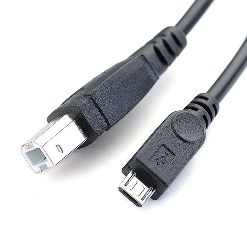 3.2ft Micro USB Male To USB B Type Male Data OTG Cable For Mobile ...