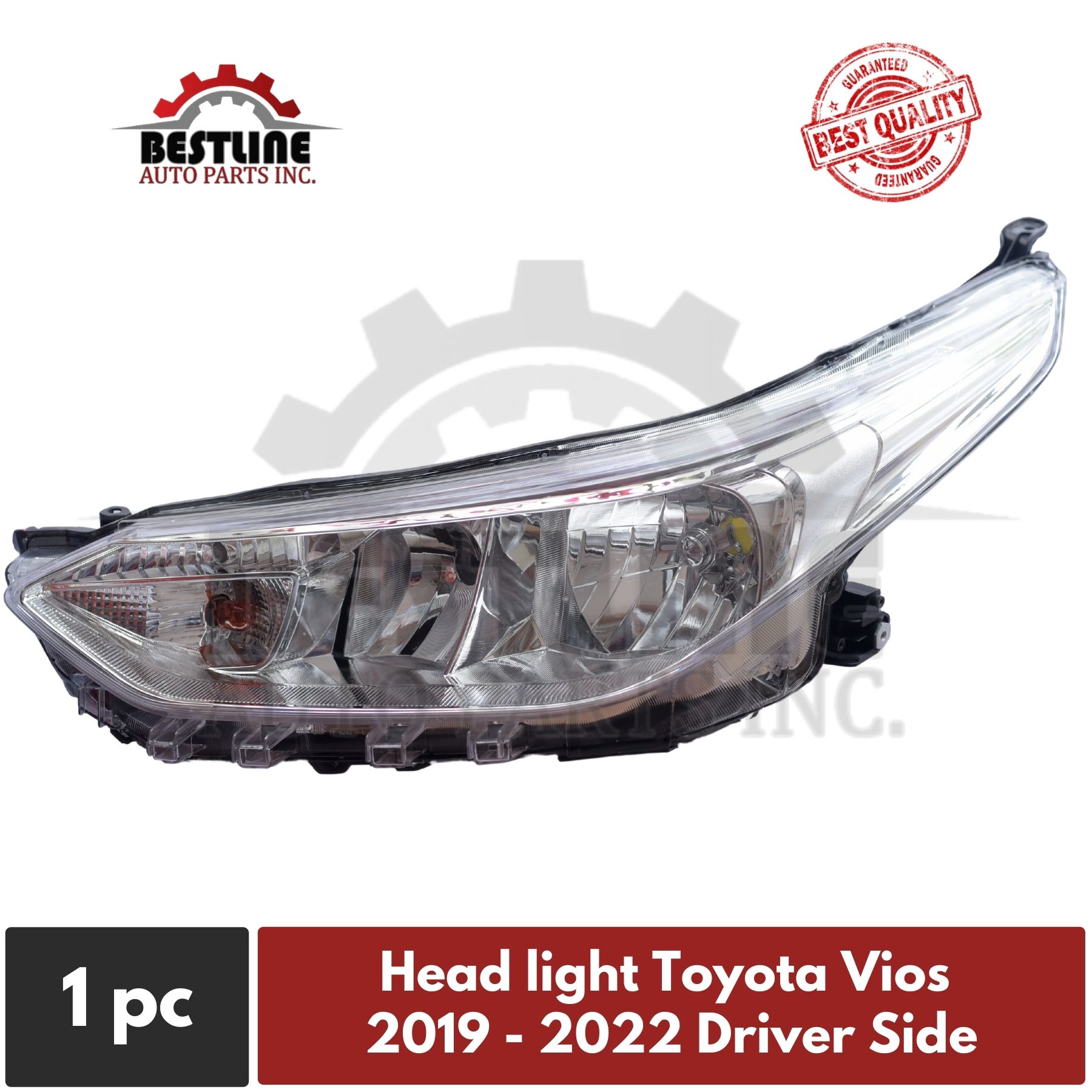 Head Light Head Lamp Headlight Headlamp Driver Side (Left Side) for ...