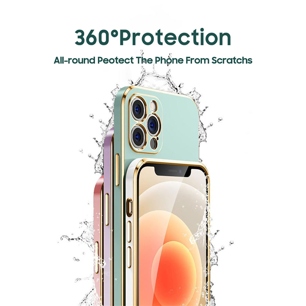 Uonevic High Quality Beauty And The Beast Plating Phone Case For ...