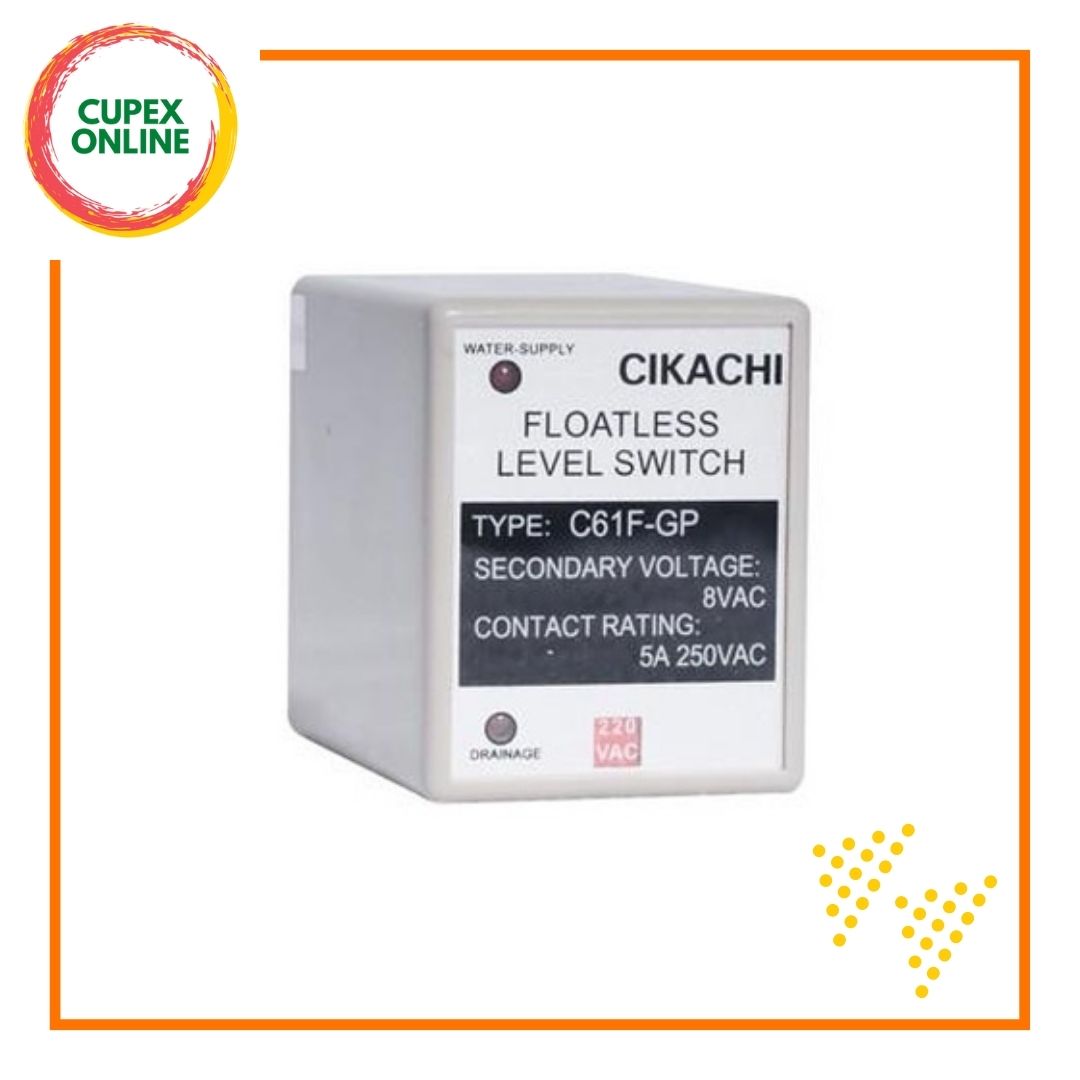 Cikachi C61F-GP Floatless Relay Level Switch 240VAC | Lazada