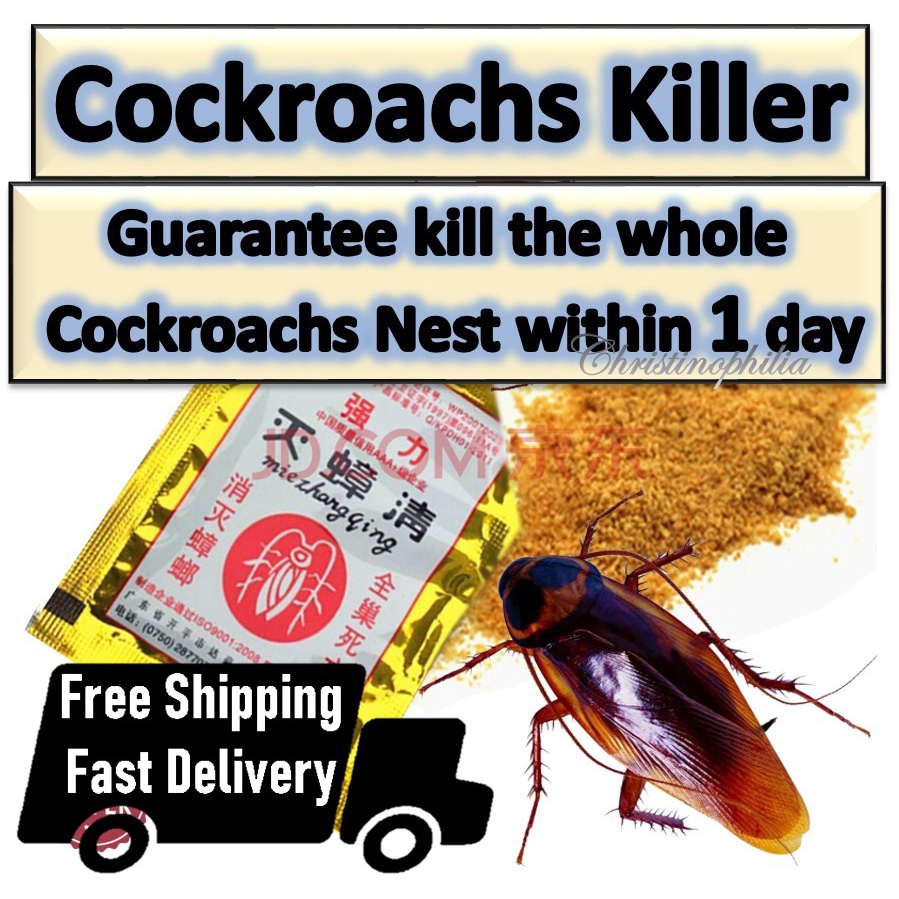 [SG Seller] 2 Packets Cockroach / ant / flies bait nest killer powerful ...