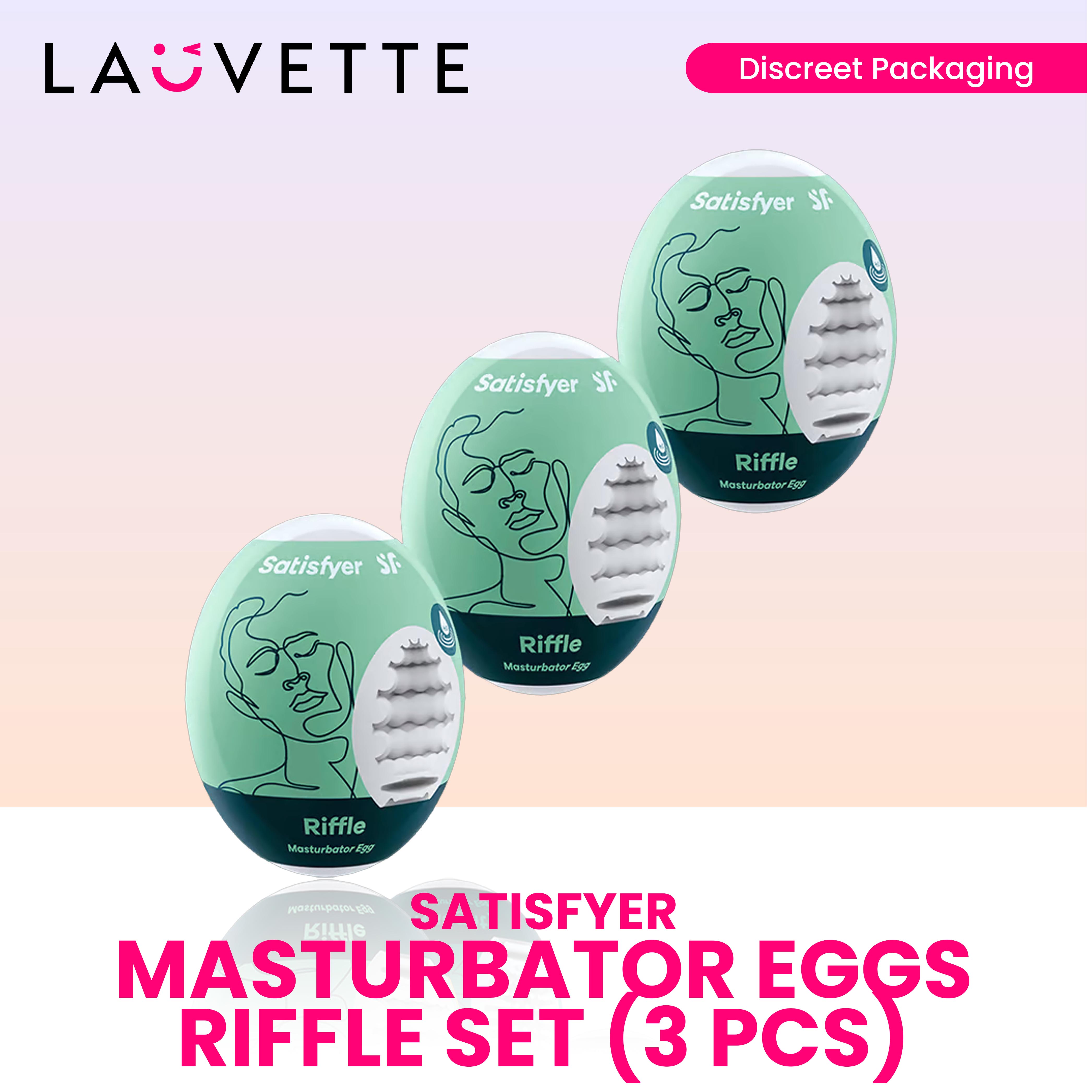 Satisfyer Masturbator Eggs Riffle Set | Lazada PH