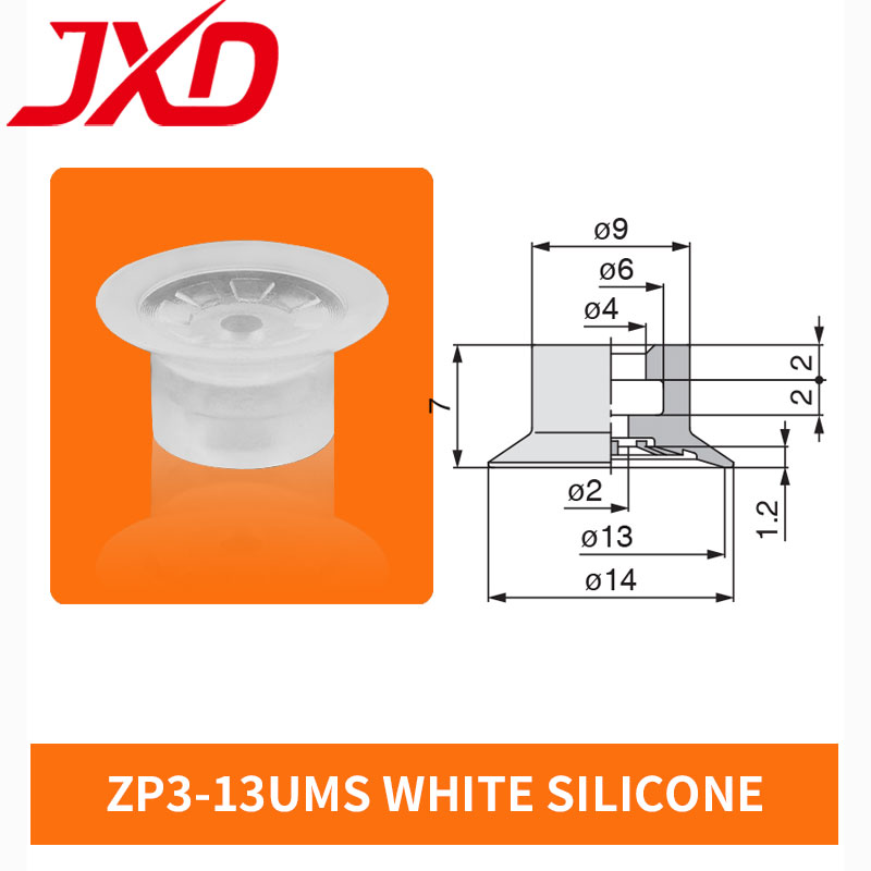 Jxd Smc Zp3 Series Zp3-04/06/08/10/13/16umn/ums Mini Vacuum Black Nbr ...