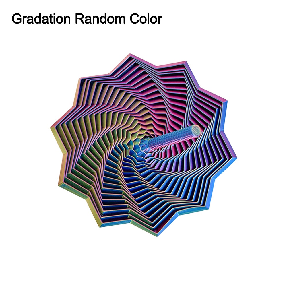 Funny PLA Expanded Sensory Fidget Star 3D Printed Whirling Spiral ...