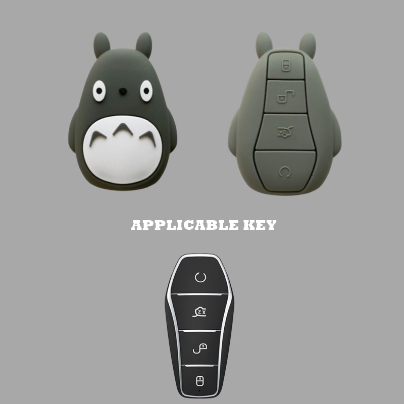 BYD ATTO 3 BYD Dolphin Key Fob Cover Accessories BYD ATTO 3 Chrome TPU ...