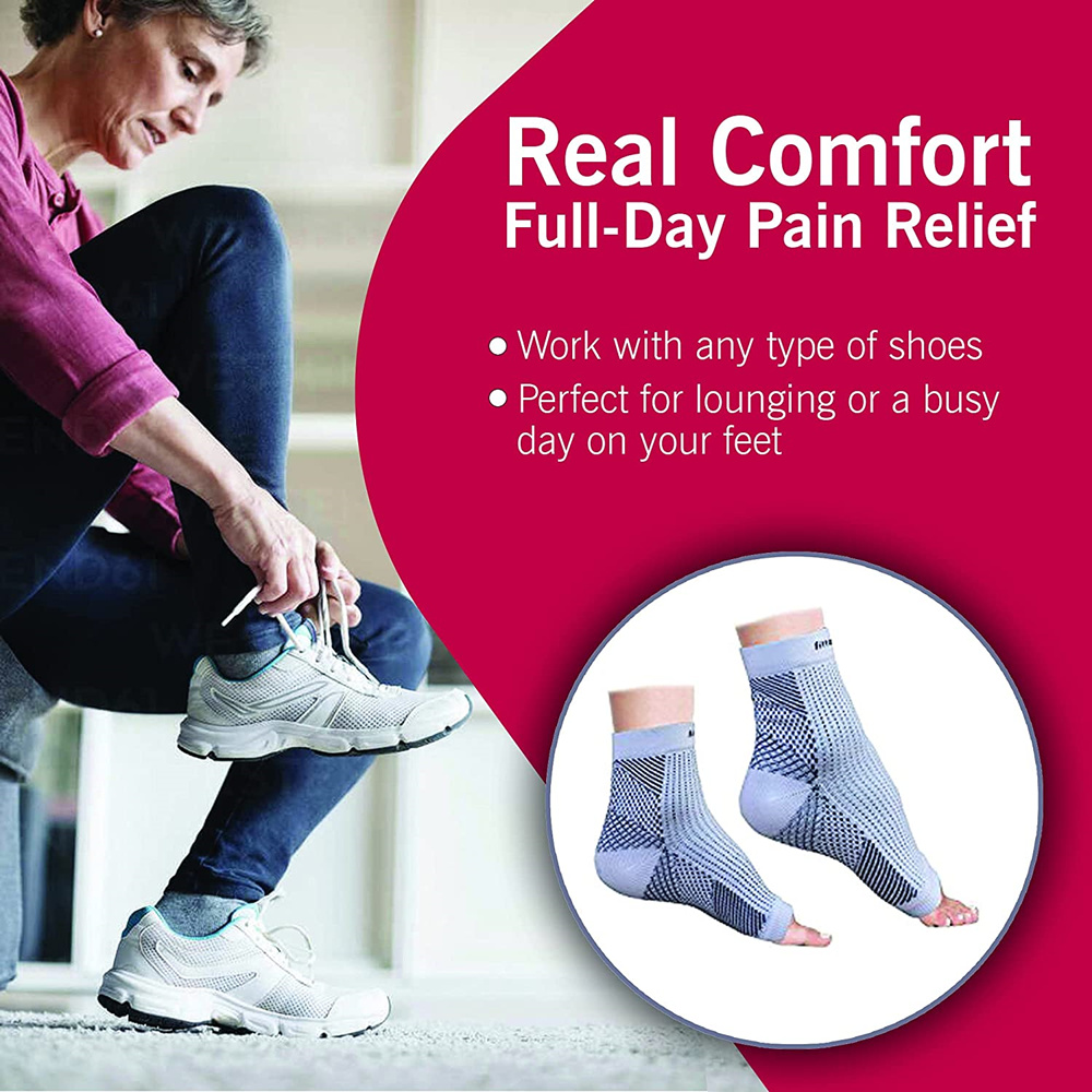 【NexaGoods】1PC Foot Angel Anti Fatigue Compression Foot Ankle Running ...