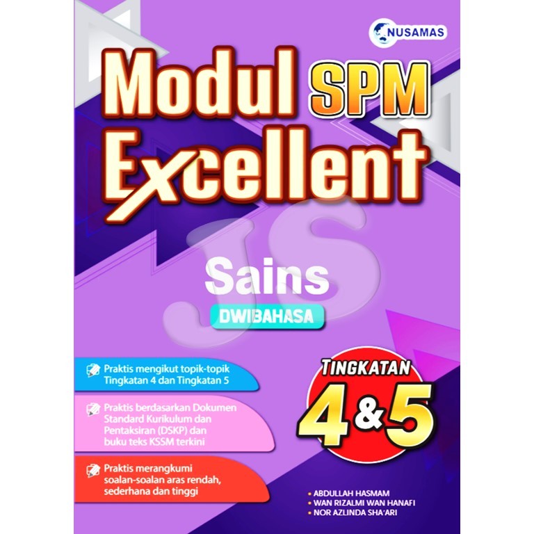 MODUL SPM EXCELLENT TINGKATAN 4&5 (2024) BUKU LATIHAN - NUSAMAS | Lazada