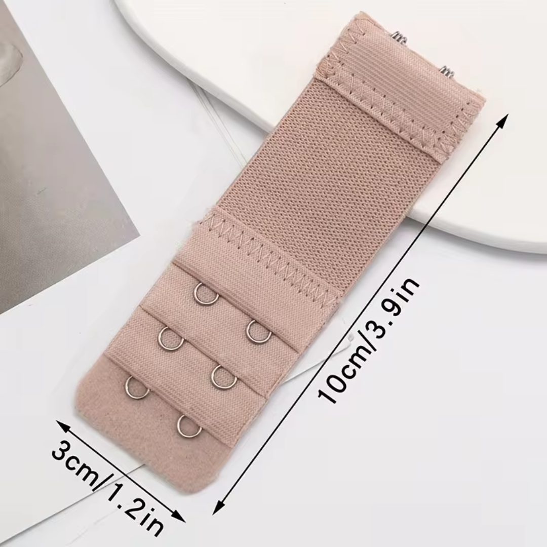 3pcs 2 Hooks Bra Strap Extenders, Comfortable Adjustable Bra Band For ...