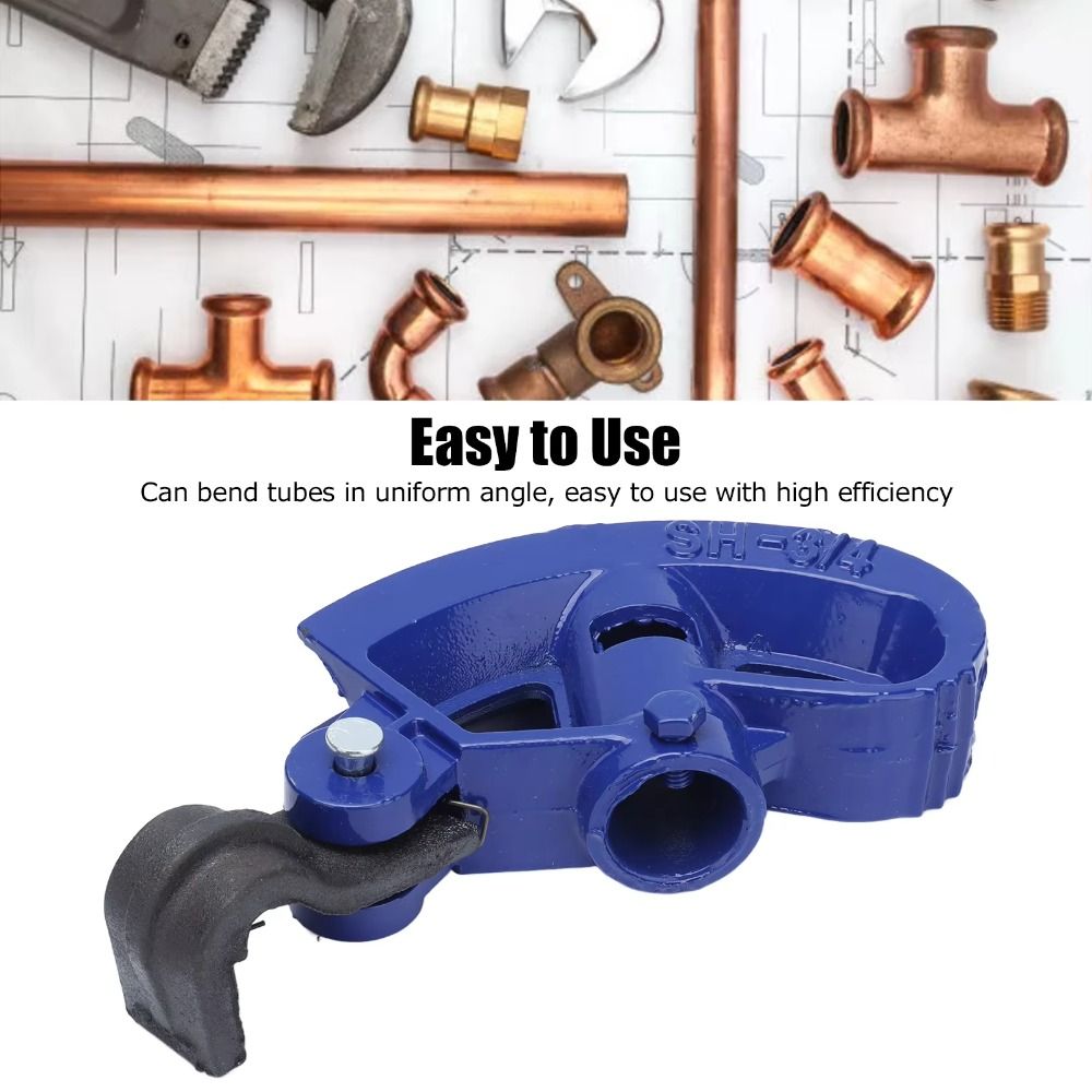 Wire Pipe Bender 90°-180° Manual Pipe Bender Cast Precise Bends Pipe ...