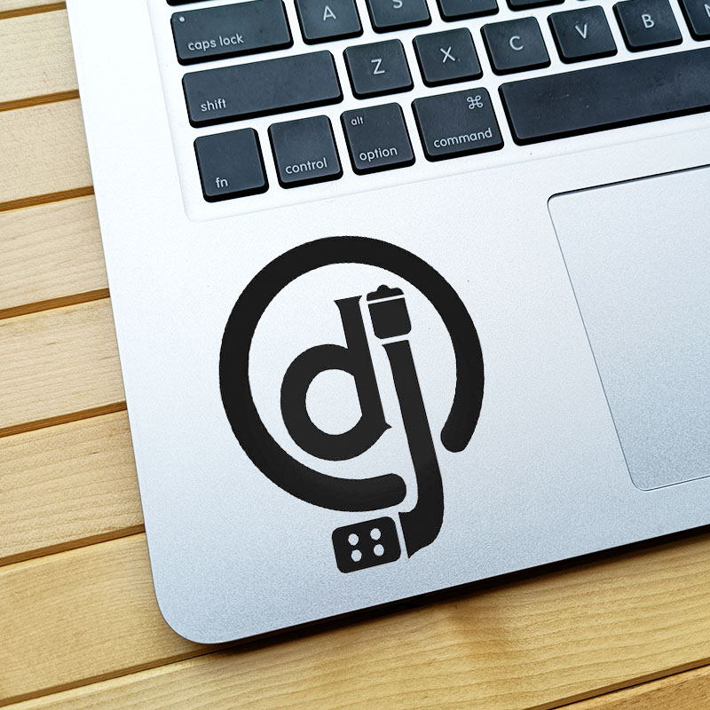【Best Price Guaranteed】 DJ Turntable Vinyl Sticker Trackpad Decal for ...