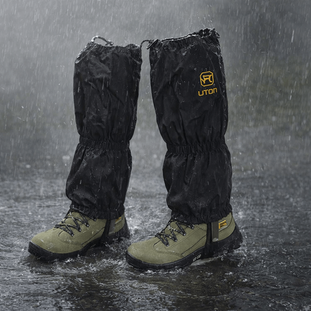 Men Women Waterproof Leg Gaiters Windproof Anti-Sand Snow Boot Covers ...