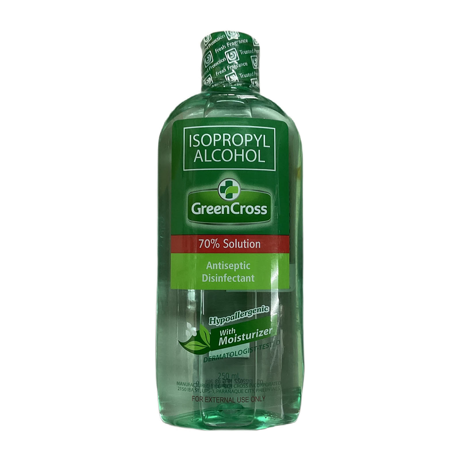 Green Cross Isopropyl Alcohol 70% Solution 250ml | Lazada Singapore