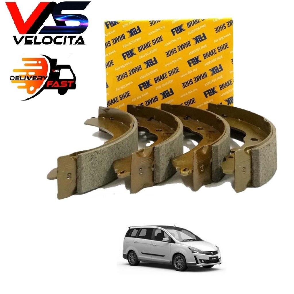 FBK REAR BRAKE SHOE PROTON EXORA ARENA | Lazada