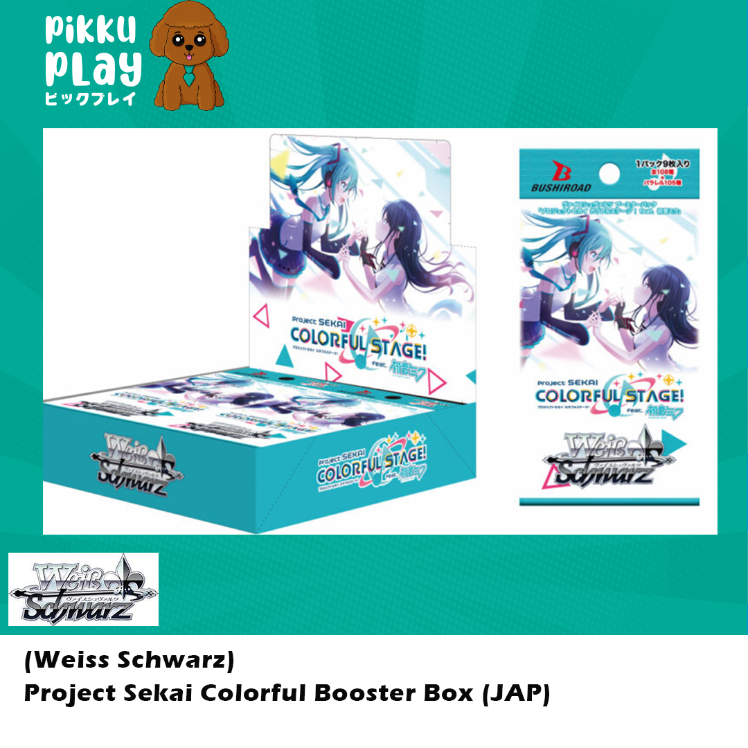 Weiss Schwarz Project Sekai Colorful Booster Box (JAP) | Lazada Singapore