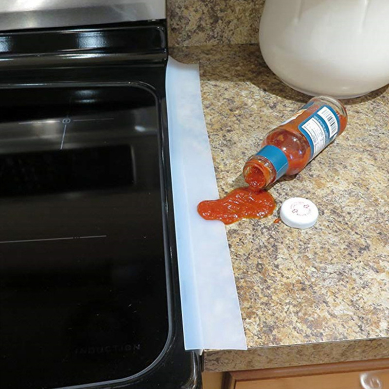Silicone Stove Counter Gap Filler Sealing Spills Gap Fillers T-Shaped ...
