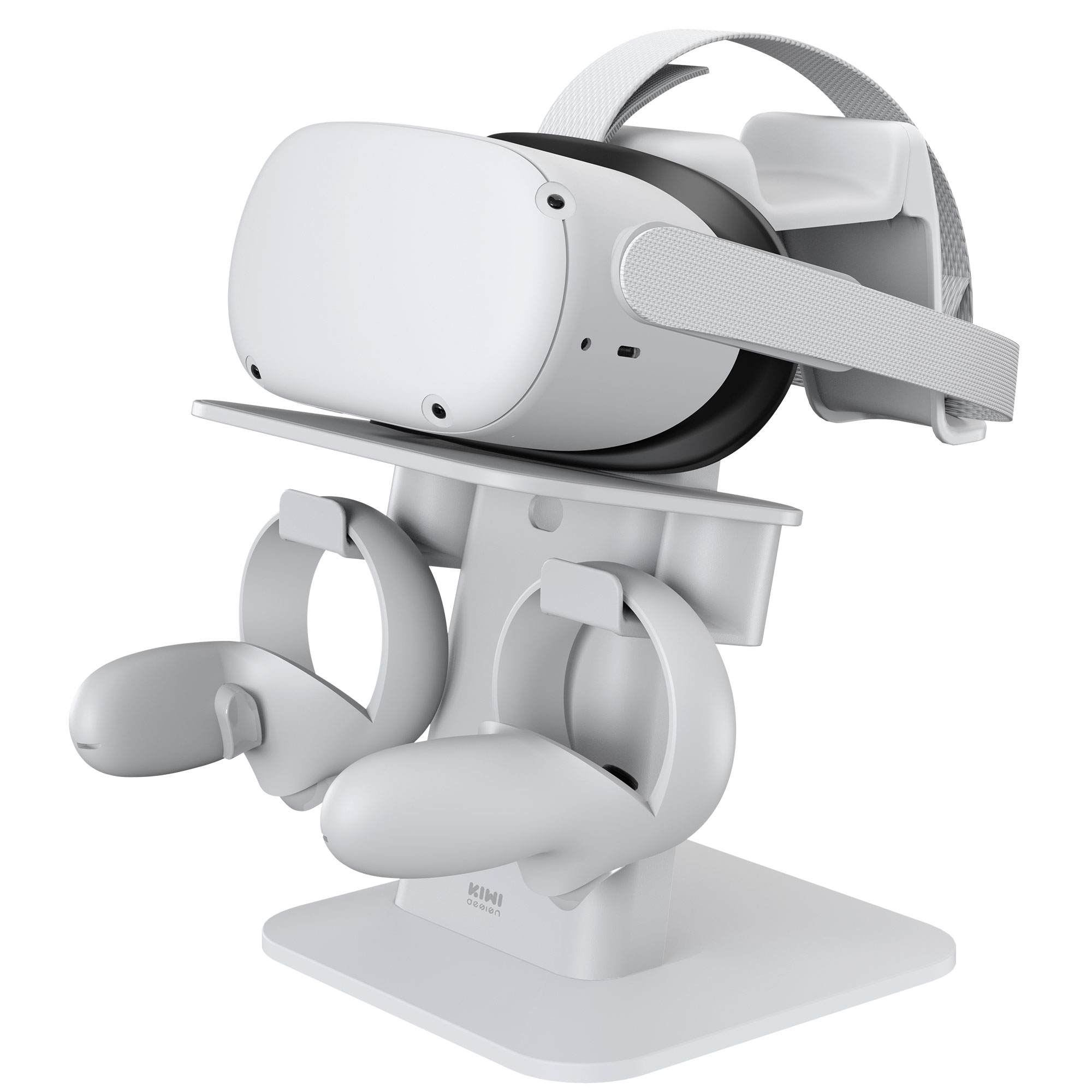 KIWI Design Upgraded VR Stand Headset Display And Controller Holder KIWI Design Upgraded VR Stand Headset Display And Controller Holder