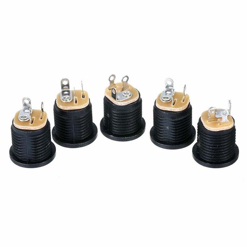 1 Set 10 Pair 12V 3A Male Plug + Female Socket Panel Mount Jack DC ...