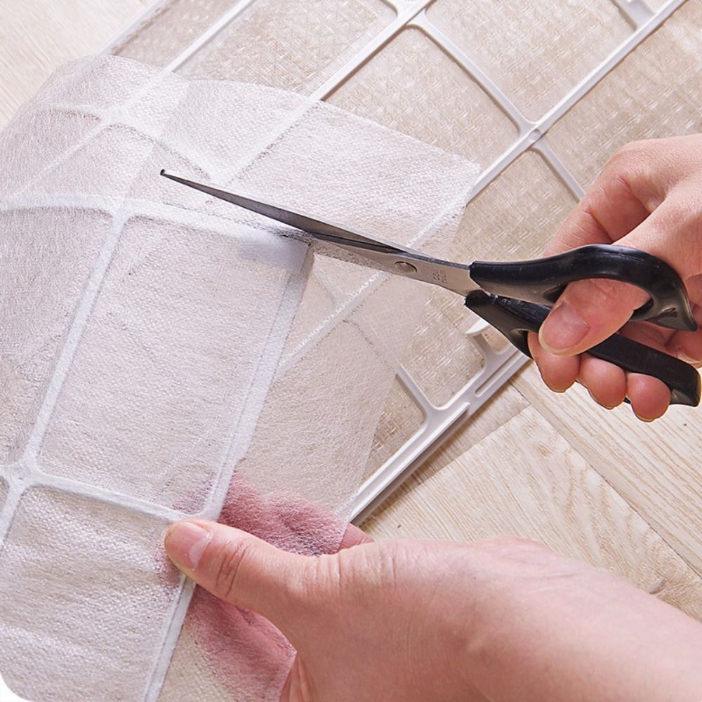 Non-woven 40x35cm Cleaning Cuttable Mesh Purification Air Conditioner ...