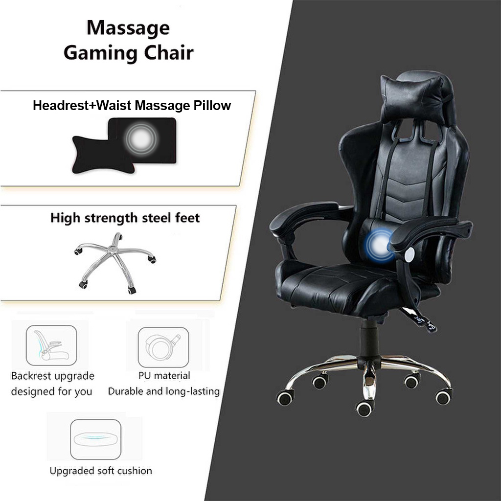 COD MC #COD Leather Gaming Chair Ergonomic Office Computer Chair High ...