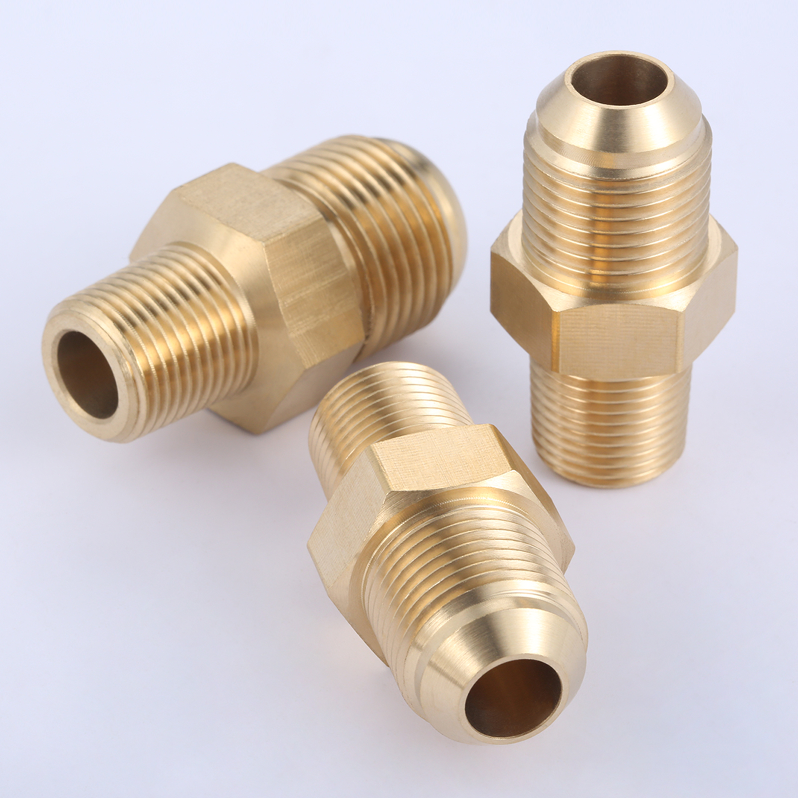 Male 7/8 5/8 3/4 G5/8 To Npt 3/8 1/2 Brass Adapter Oxygen Pressure ...