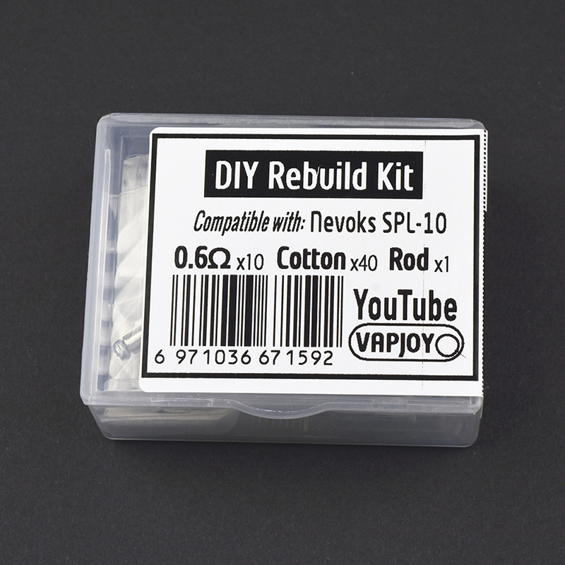 DIY Rebuild Kit nevoks SPL-10 0.6ohm Mesh Coil Resistance Wire ...