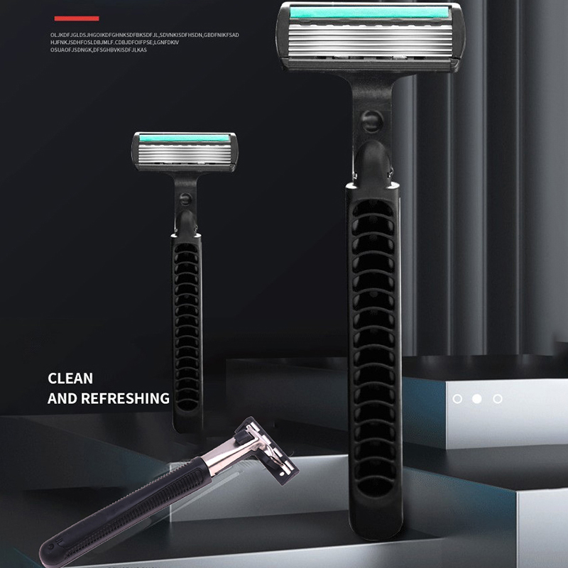 Manual Shaver Razor Stainless Steel Blade 6 Layers Razor Blade 1 Blade ...