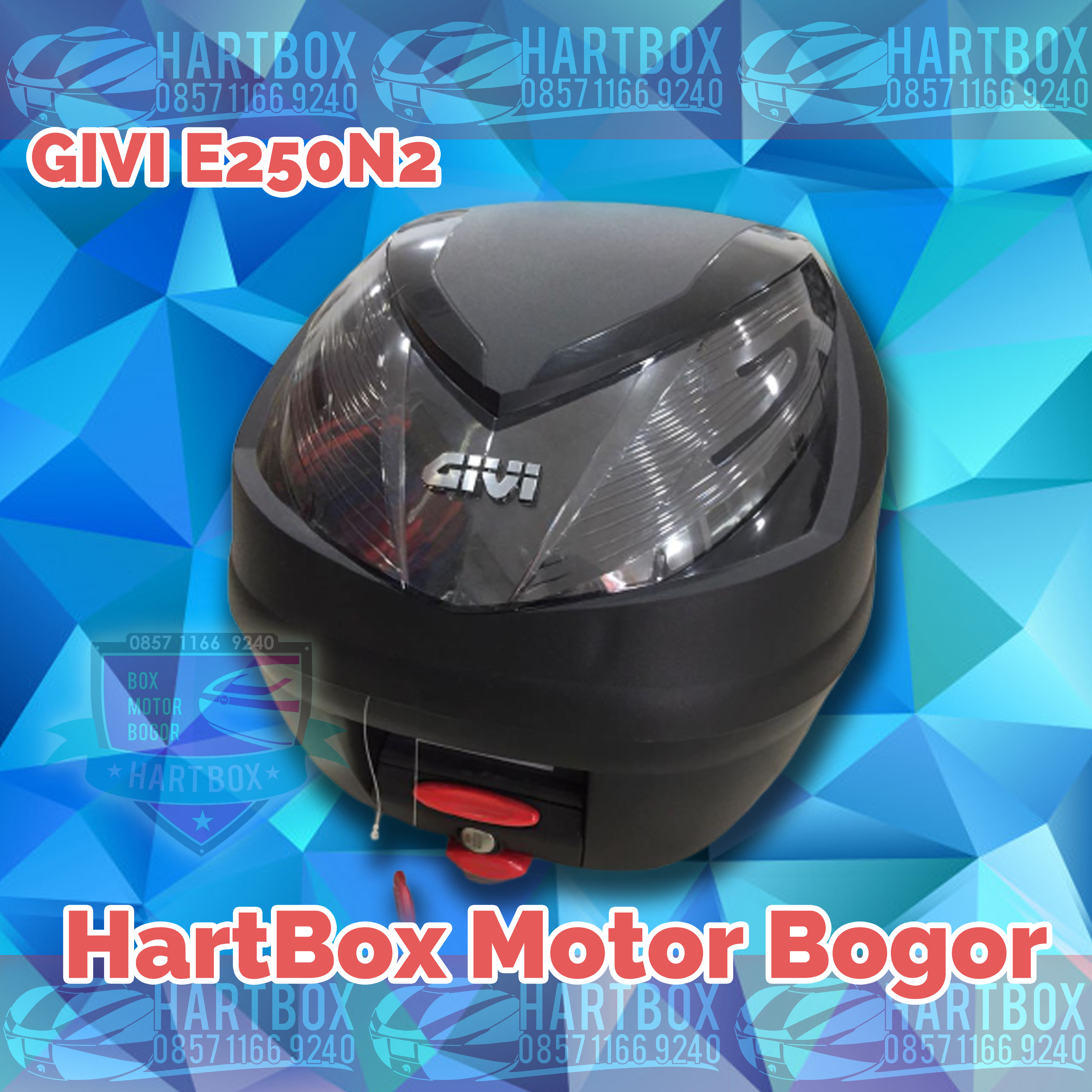 Box Motor Givi E250N2 Original Givi | Box Touring Givi E25 Scoopy Fazzio Vario Mio | Lazada ...
