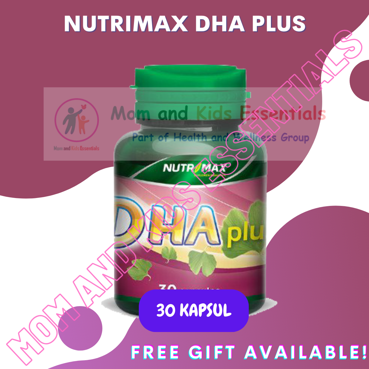 NUTRIMAX DHA PLUS 30 KAPSUL VITAMIN PENAMBAH DAYA INGAT OTAK DEWASA | Lazada Indonesia