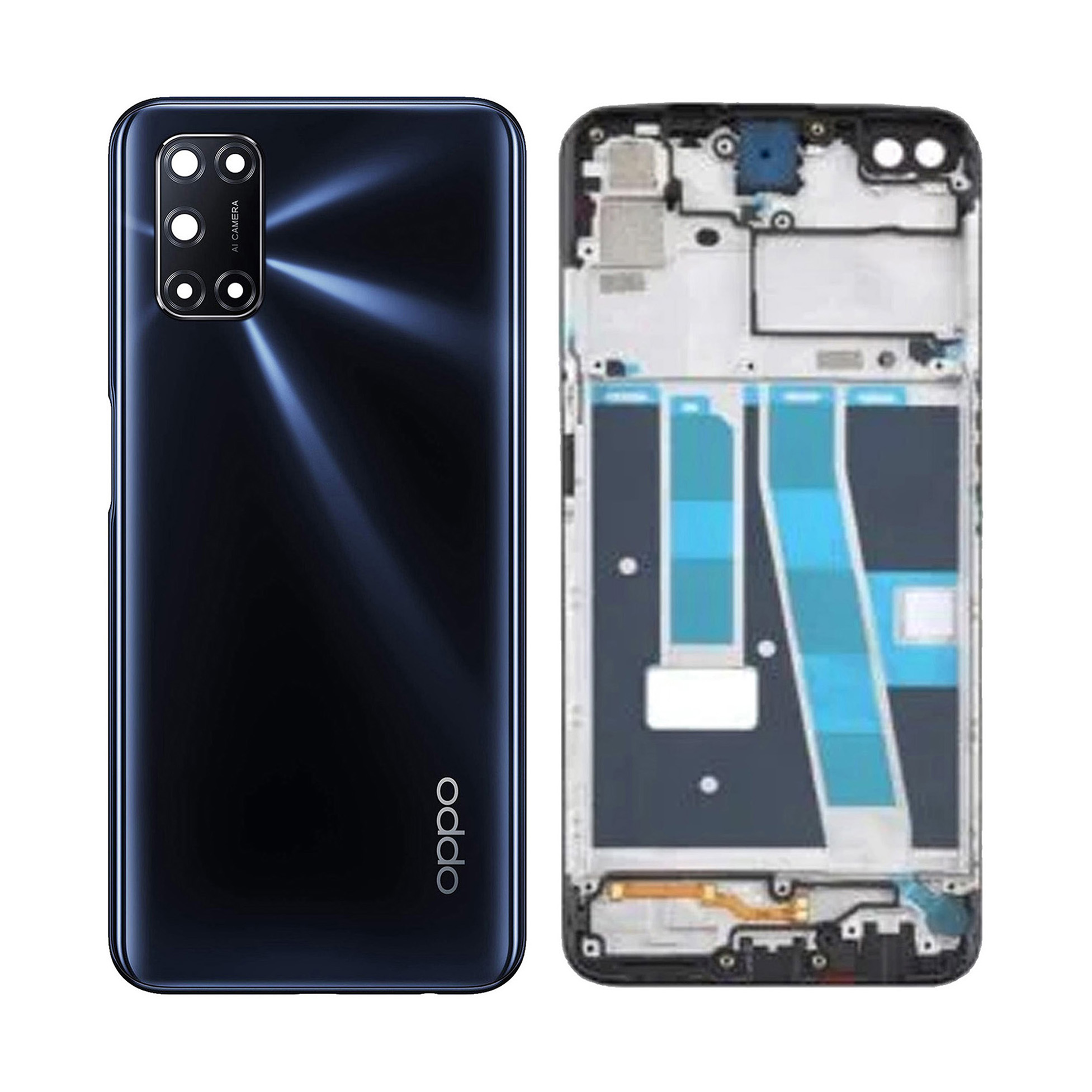 Oppo A52 Rear Complete Body Casing Housing Replacement Best For A52 ...