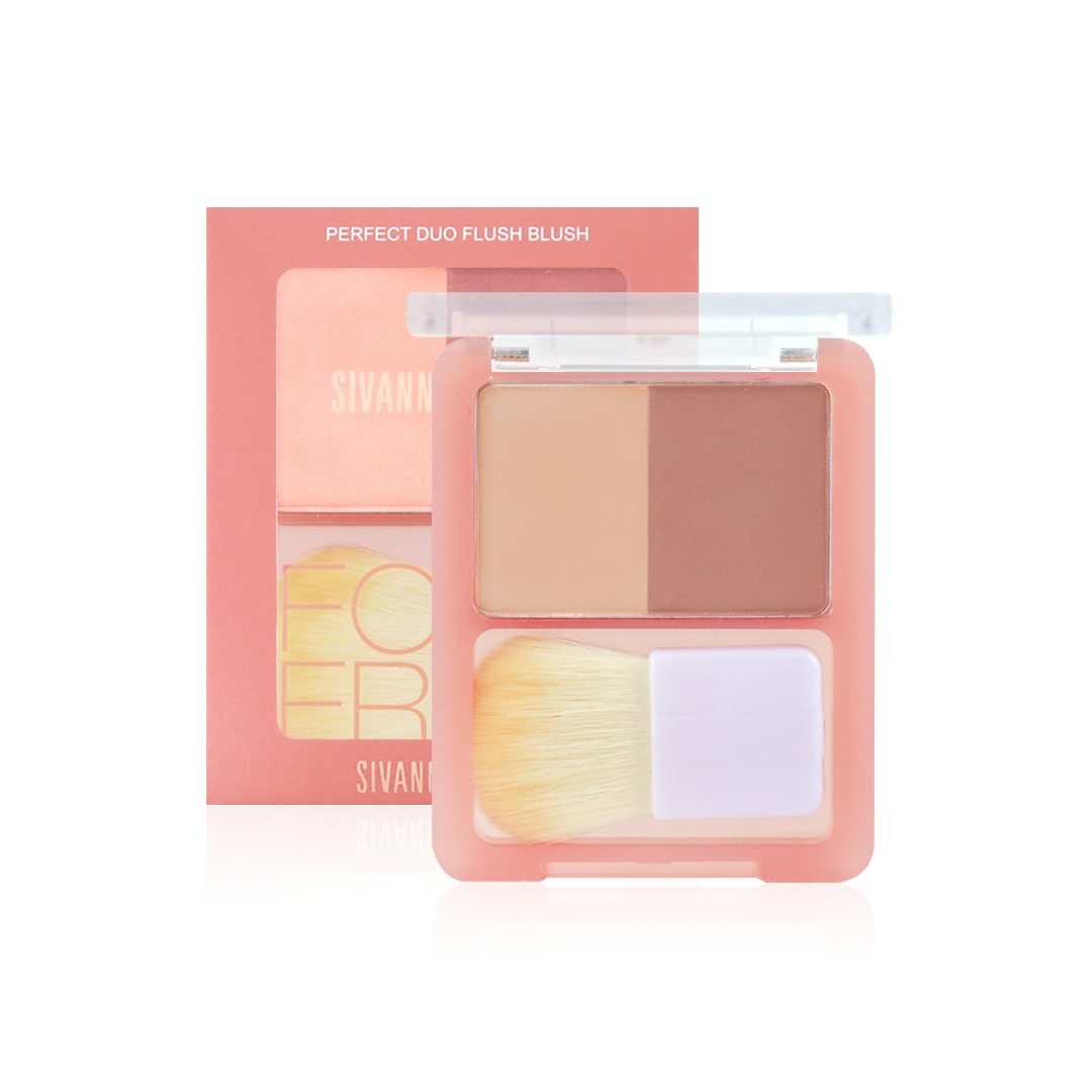 สิวันนา ดูโอ บลัชออน ปัดแก้ม พร้อมแปรง 3.2g HF116 Sivanna Colors ...