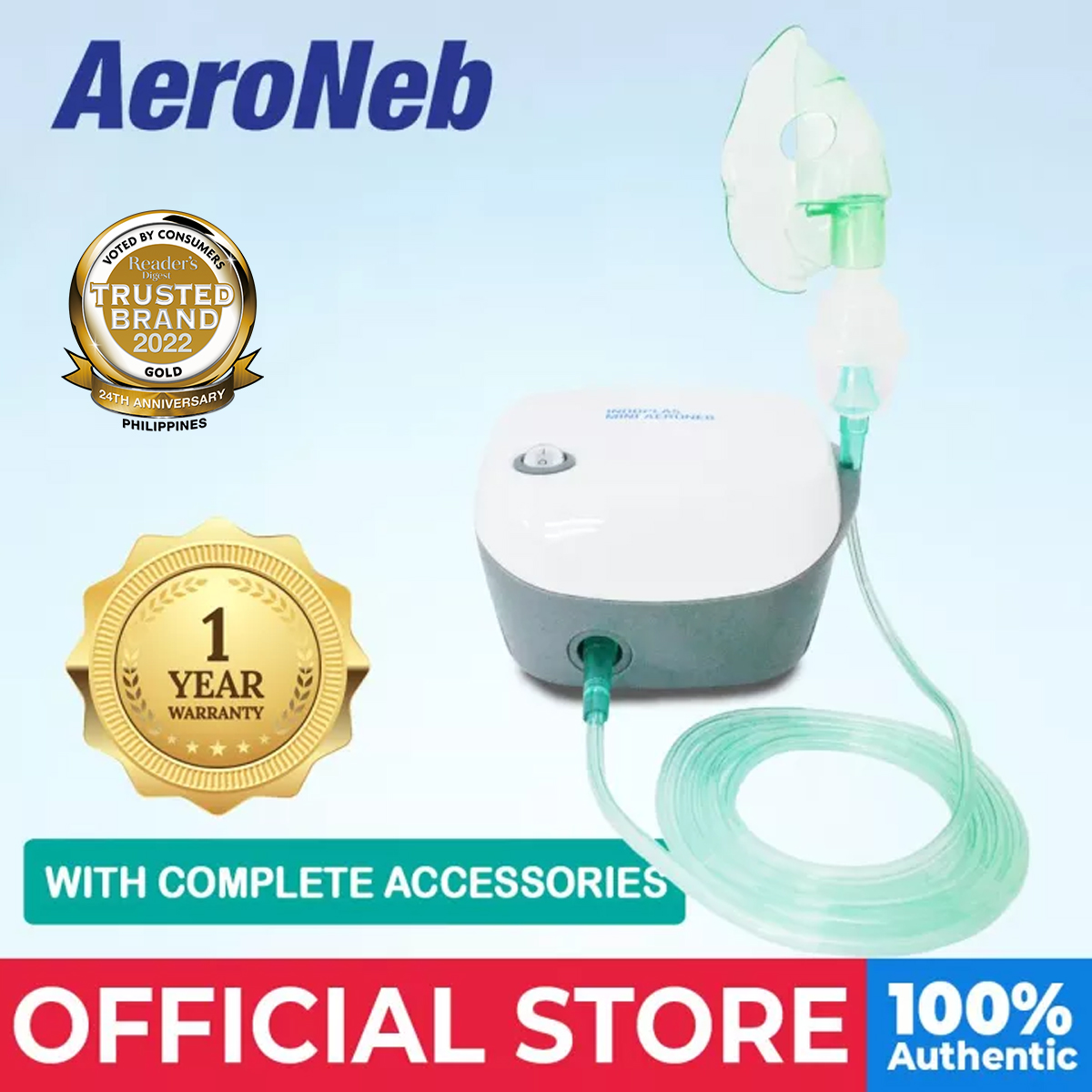 Indoplas Aeroneb Mini Nebulizer - Japan Quality | Lazada PH