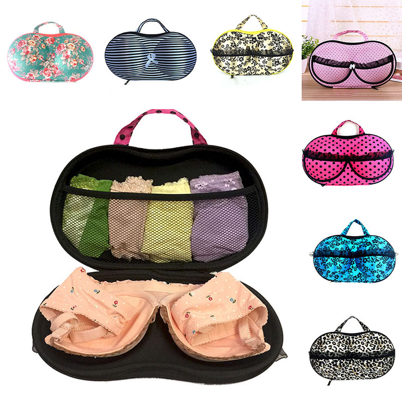 10 Color Bra Underwear Lingerie Case Storage Box Portable Laundry ...
