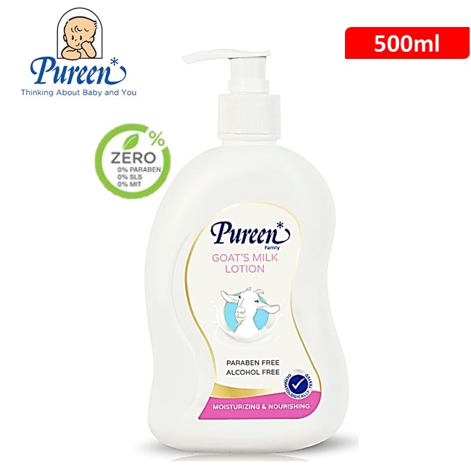 Pureen Family Goat's Milk Lotion 500ml | Lazada Singapore