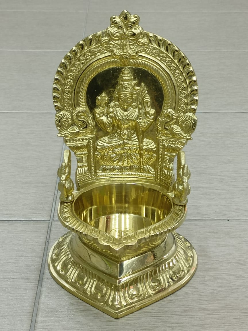Pure Premium Brass Karumbu Kamatchi Amman Vilakku | Lazada