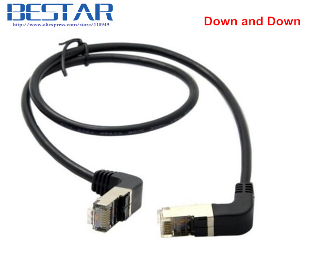 【LKFJ4OR6JT】Elbow Down Up 90 Degree Cat5e 8p8c Ftp Stp Utp Cat 5e ...