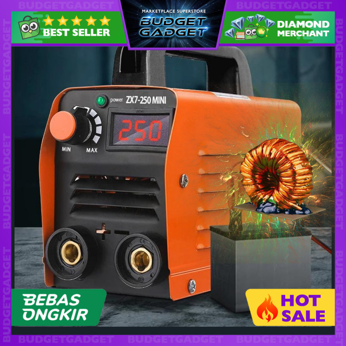 LEANOLOG ALAT MESIN LAS MINI WELDING MACHINE 250 AMP - ZX7-250 | Lazada ...