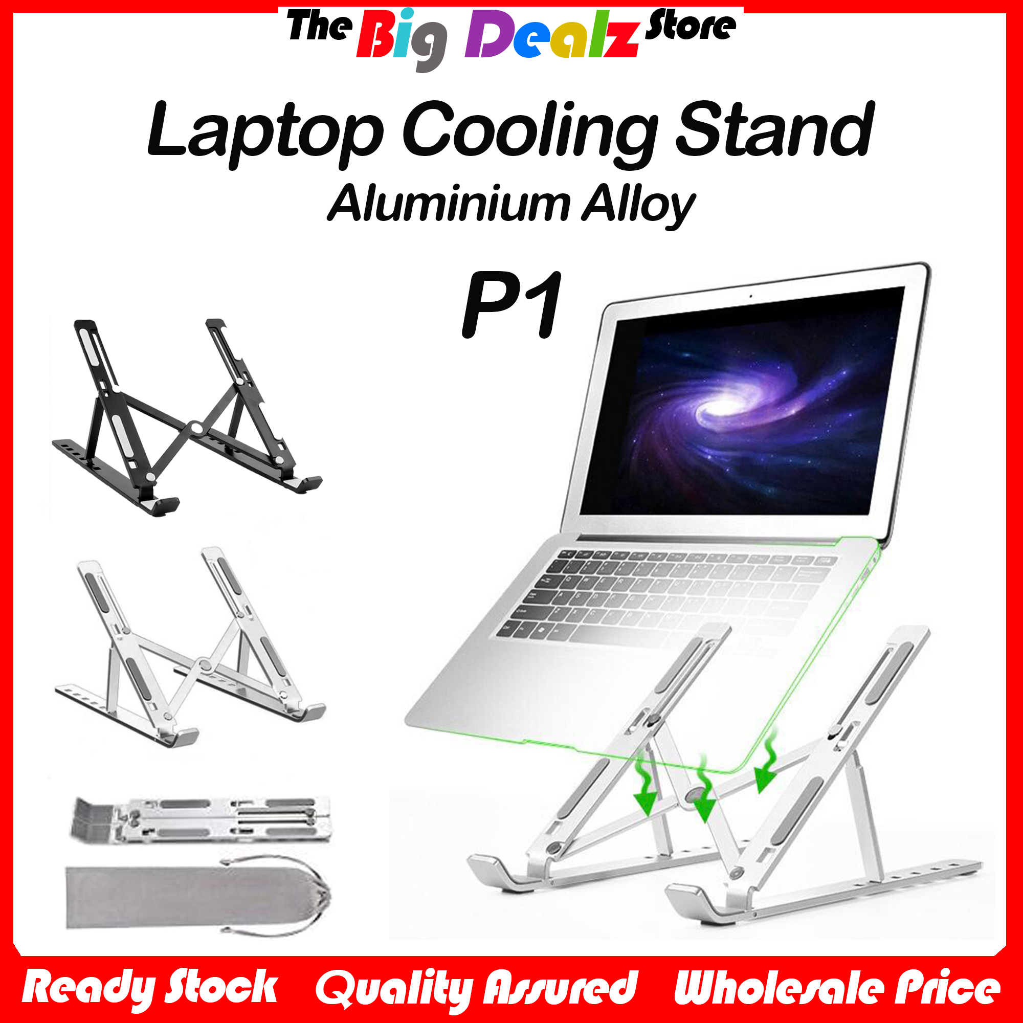 Laptop Metal Stand Notebook Metal Stand,Laptop Cooling Stand,Built-in ...