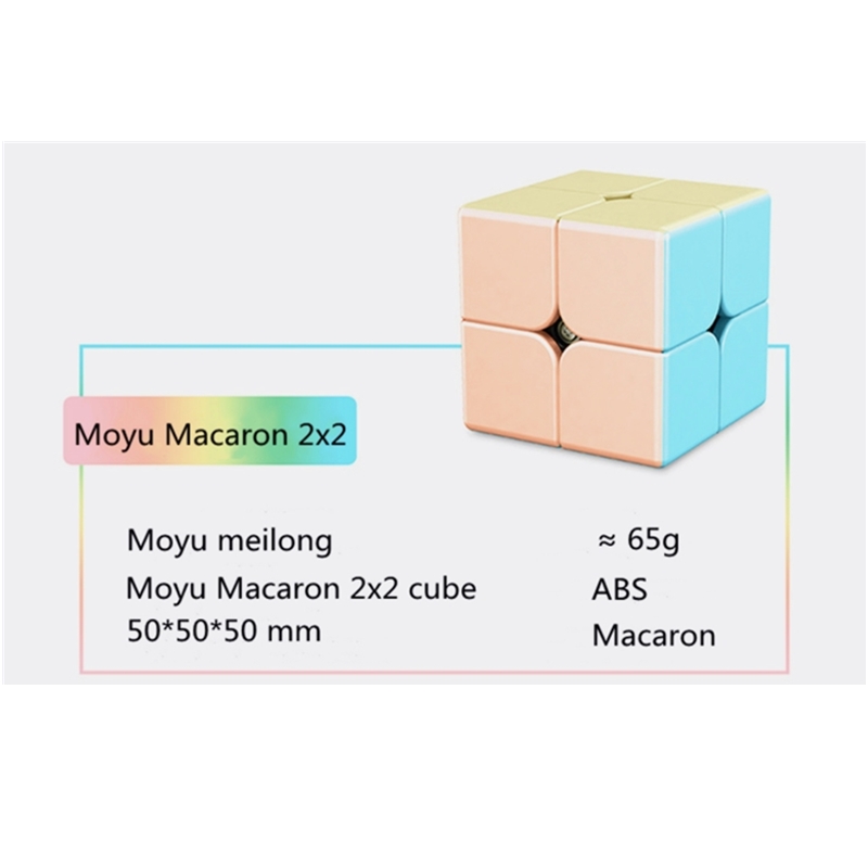Moyu Macaron Cube Moyu 3x3x3 Cube. Speed Cube Moyu 2x2 Cubeame Cube For ...