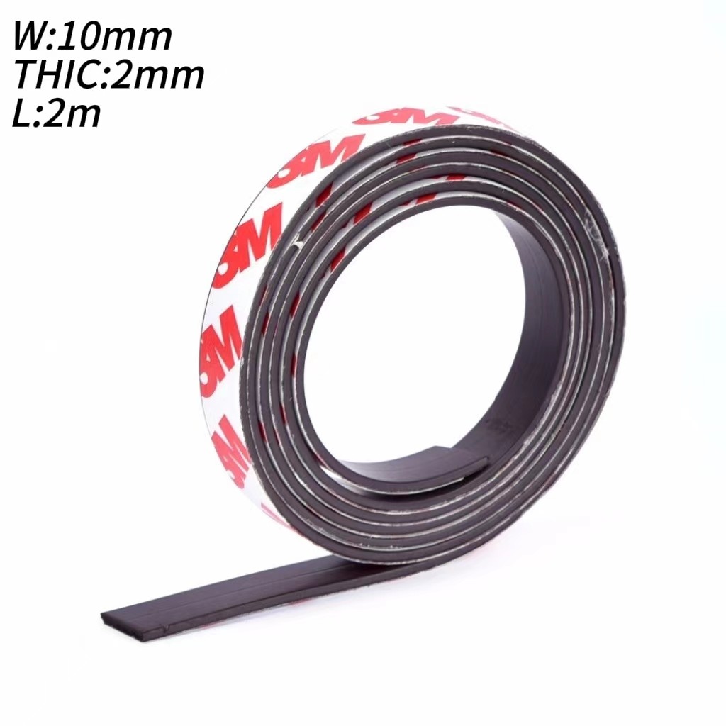 3M Magnetic Strip with Adhesive Flexible Magnetic Rubber Strip Tape ...