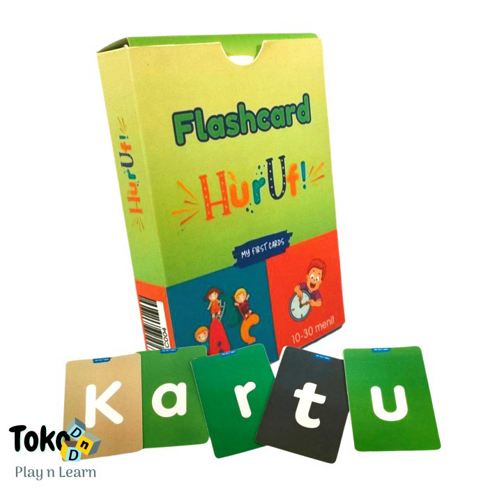 Mainan Edukasi Anak My First Flash Cards Huruf Abjad Kartu Alphabet ...