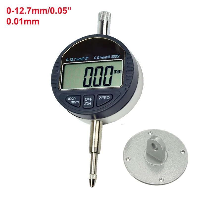 4 size digital indicator 0-12.7mm/0-25.4mm 0.001mm 0.00005" Electronic ...