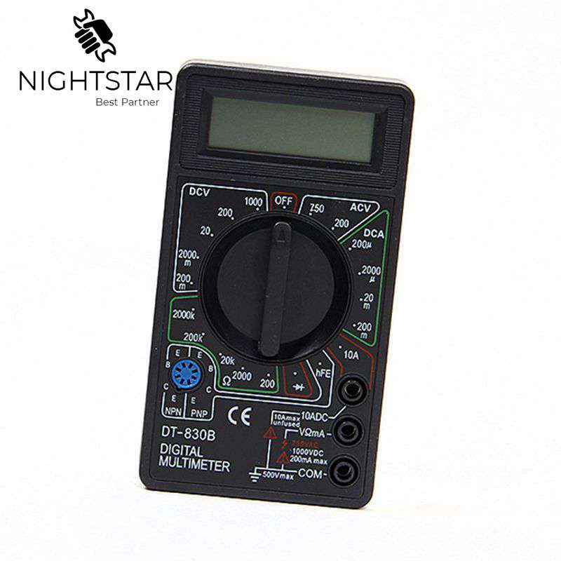 【New design】Digital Multimeter DC AC Voltmeter Ammeter Ohm Diode Tester ...