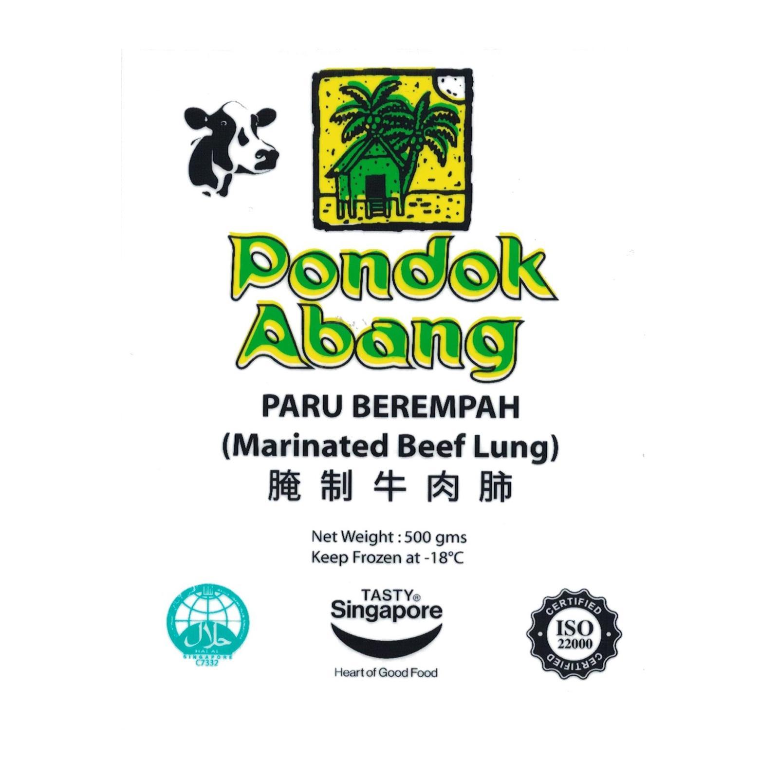 Pondok Abang Marinated Beef Lungs (Paru Berempah) - Frozen | Lazada ...