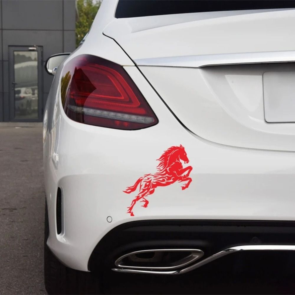 DIY Car Styling Horse Car Sticker Vinyl Decal Animal Styling PVC Car ...
