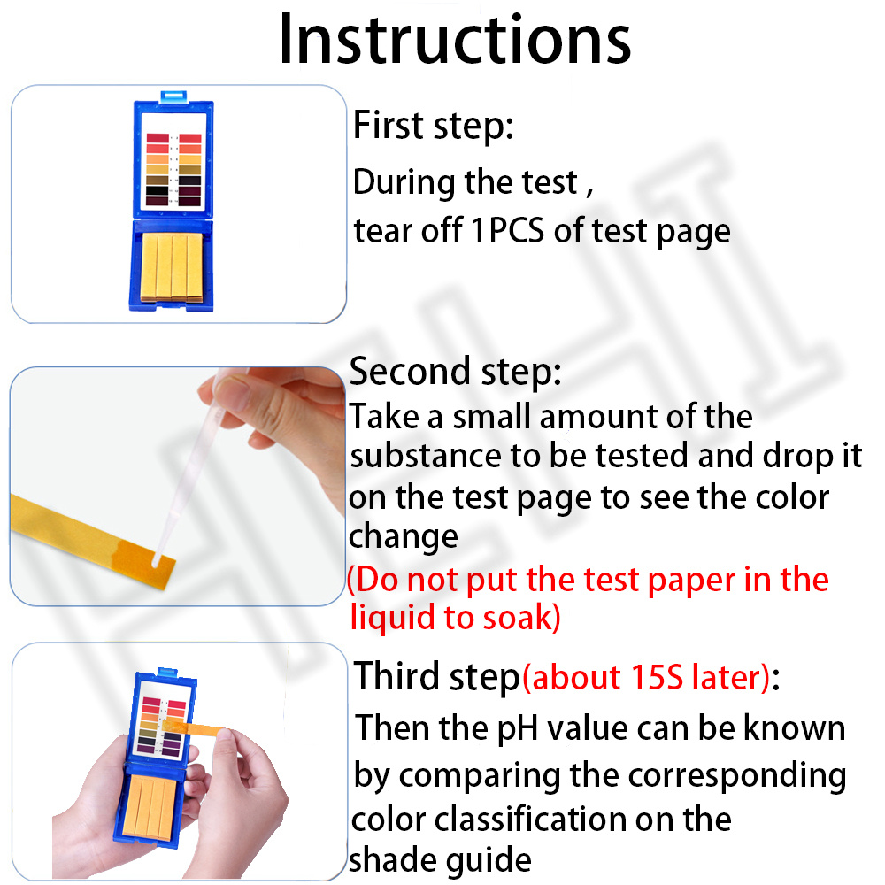 NEW 【Exclusive Discount】80 Strips/Box 1-14 PH Litmus Paper PH Test ...