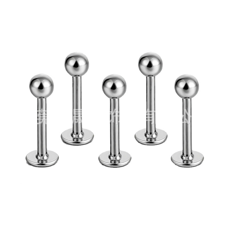 Lip Nail Titanium Steel Nose Nail Ear Bone Nail Tongue Nail Stainless ...