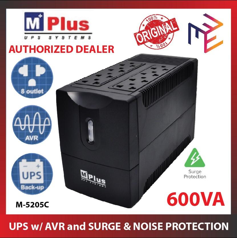 Mplus by Winland 600va 8 Sockets UPS for computer, etc Uninterruptible ...