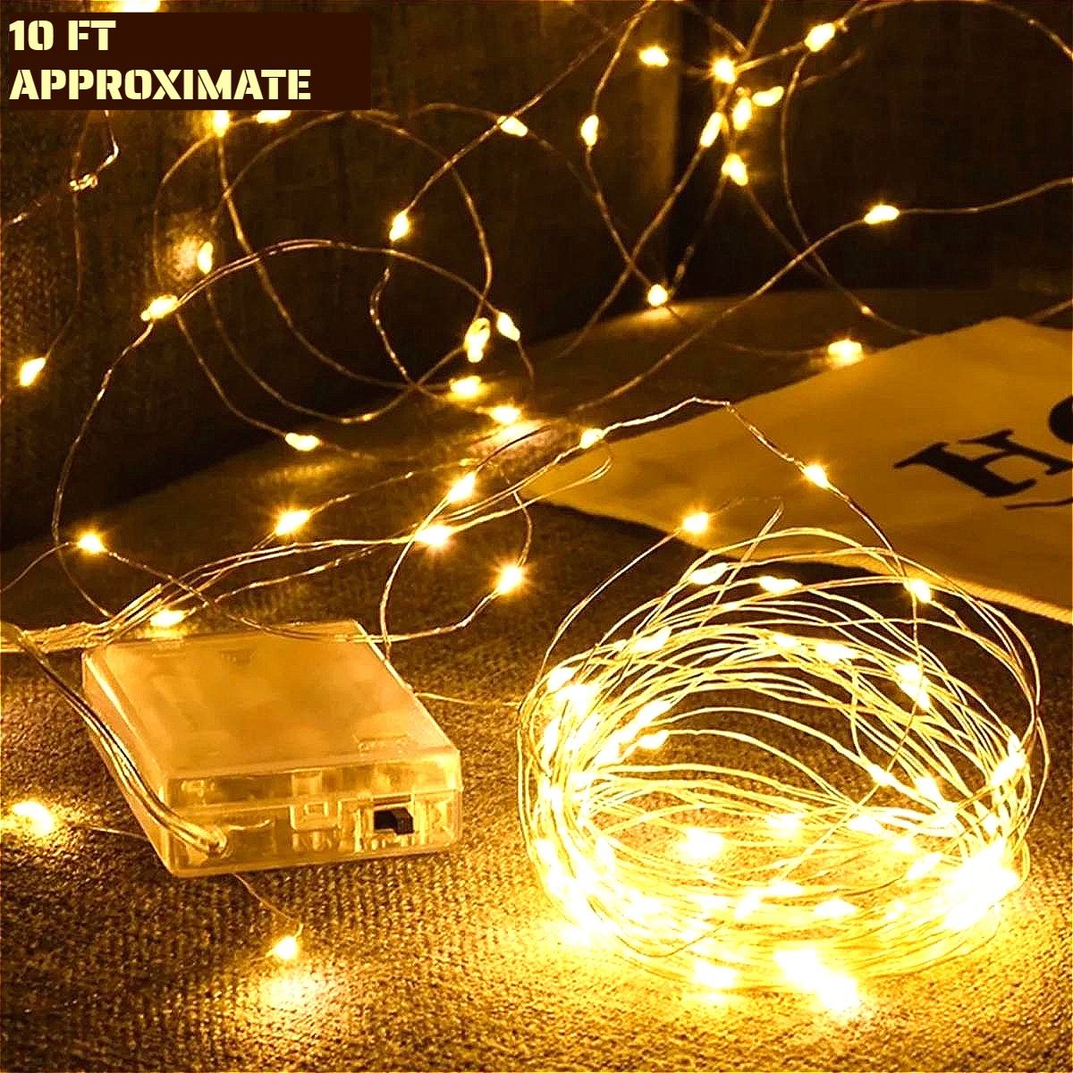 BOSTON'S STORE Chilli Milli 9.8ft 30LEDs Mini Fairy Lights Battery ...