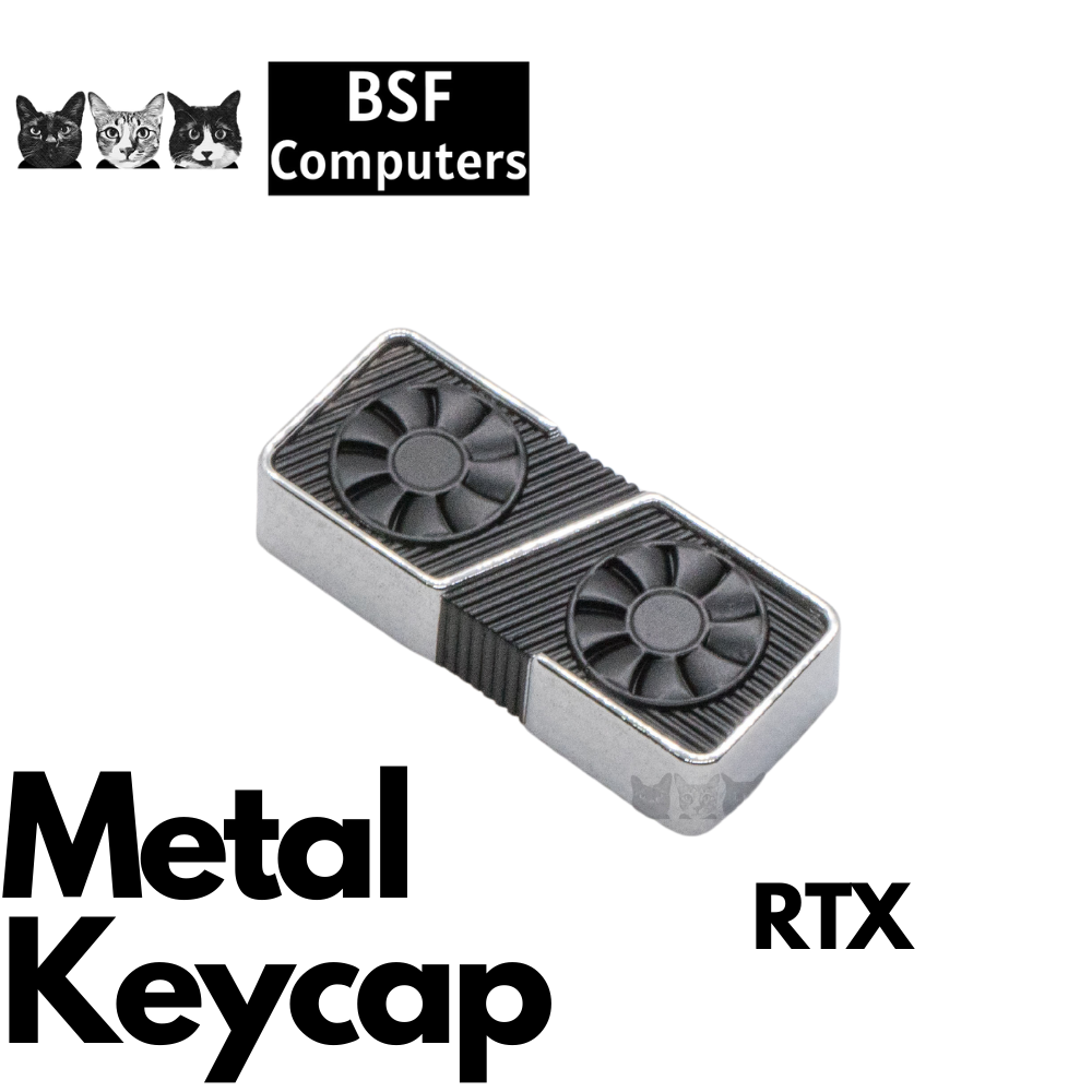 [Ready stock] Metal Keycap RTX Key Cap Enter Key | Lazada
