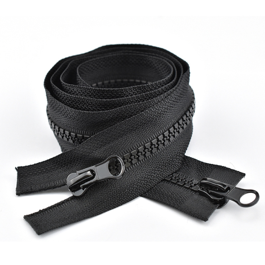 Black Duracon Separable Jacket Zipper Resin Zipper Open End Zip For Sewing Jacket | Lazada PH